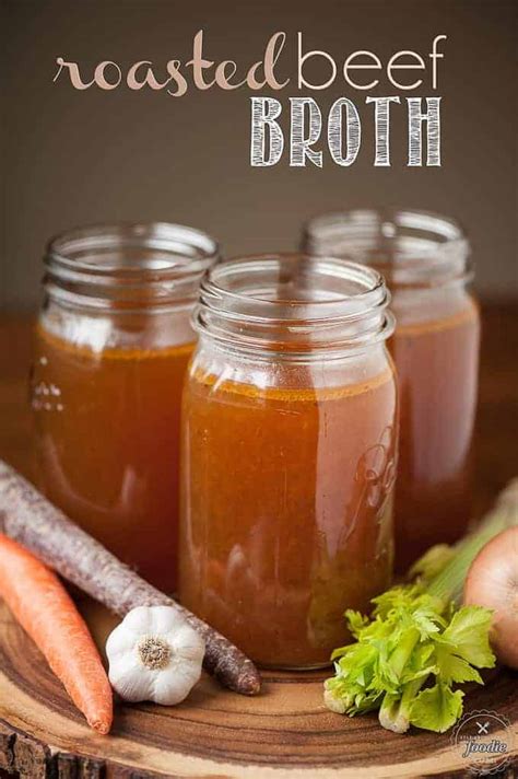 Roasted Beef Broth Self Proclaimed Foodie