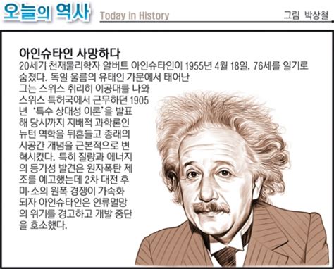 오늘의 역사 아인슈타인 사망하다