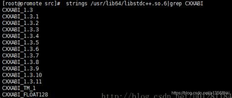 解决usrlib64libstdcso6 Version `cxxabi138‘ Not Found的问题 Csdn博客