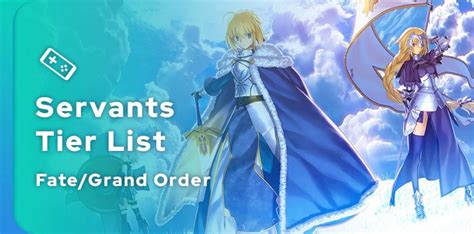 Tier list Fate Grand Order: Die besten Servants F/GO - - JeuMobi.com