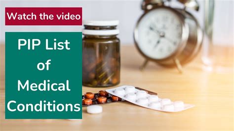 What Medical Conditions Qualify For Pip Youtube