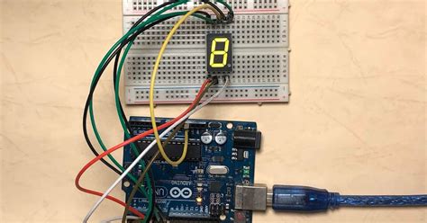 Arduino筆記 段顯示器LED的應用 天花板隨記