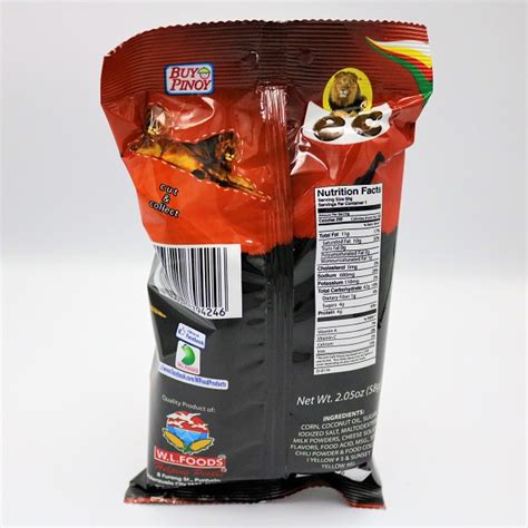 Ec Twin Lion Cheese Bones Curls 10 Pieces Salangi Ko Pu