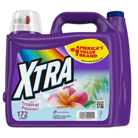 Reviews For Xtra Tropical Passion Liquid Laundry Detergent 172 Loads