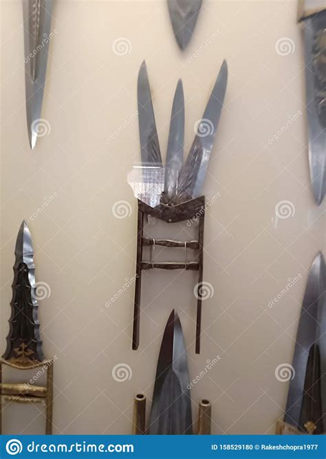 Different Type Of Dagger Used For War And Self Defense Stock Photo Image Of Dagger Type
