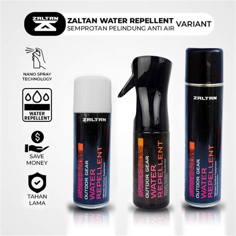 Jual Zaltan Water Repellent Spray Pelindung Anti Air Efek Daun Talas