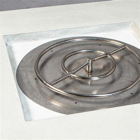 Starfire Designs Gravity 45 Square Concrete Gas Fire Pit Starfire Direct
