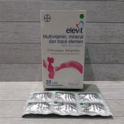 Jual Elevit Vitamin Wanita Hamil Dan Menyusui Shopee Indonesia