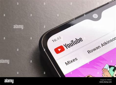 October Brazil In This Photo Illustration The Youtube App