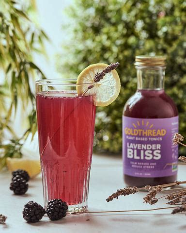 Lavender Lemon Tonic – Goldthread Tonics