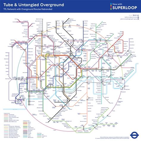 London Tube Map But Overground Routes Are Finally Marked As Different