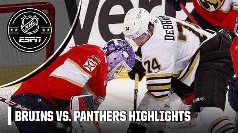 Boston Bruins Vs Florida Panthers Full Game Highlights Youtube