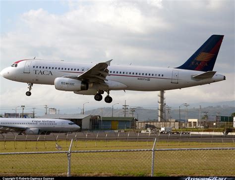 N489TA TACA Airbus A320 233 AviacionCR Net