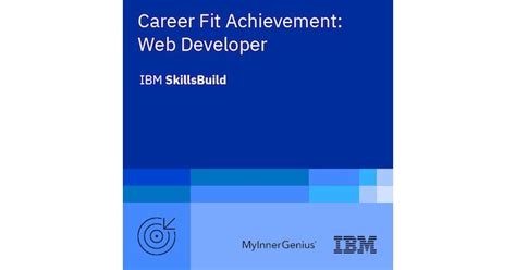 Deepanshu Singla On Linkedin Career Fit Achievement Web Developer Was Issued By Myinnergenius To