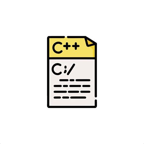 C Code File Icon Illustration 52201800 Vector Art At Vecteezy