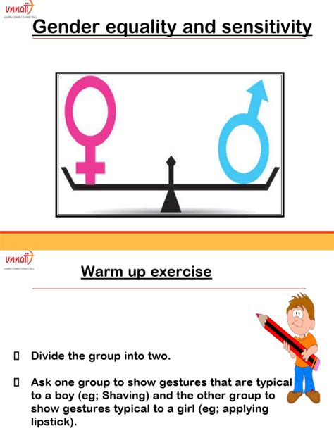 Gender Equality Sensitivity Ppt Pdf Aug 2020 Pdf