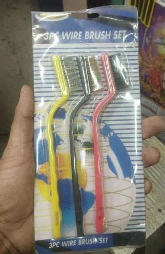 Plastic Red Wire Brush Set For Polishing 2 Inch At Rs 80piece In New Delhi