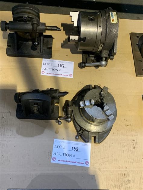120mm Diameter Indexing Table And Tailstock Lotsurf