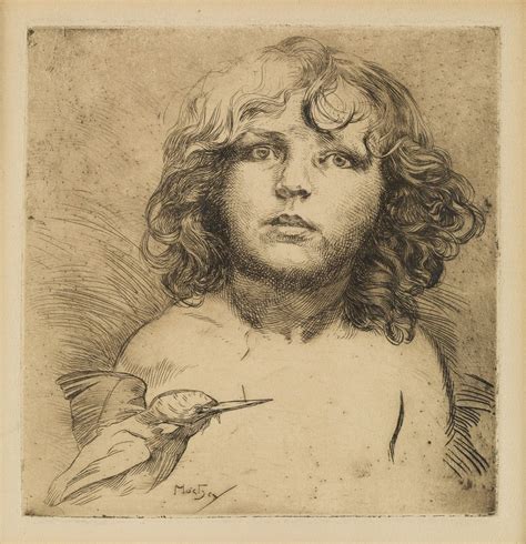 Alphonse Mucha Drawing Sketch Pencil Alfons Maria Muc