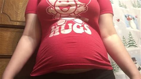 Chubby Girl Belly Play And Jiggles Youtube