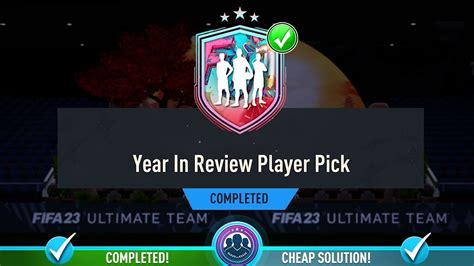 New Year In Review Player Pick Opened Cheap Solution SBC Tips