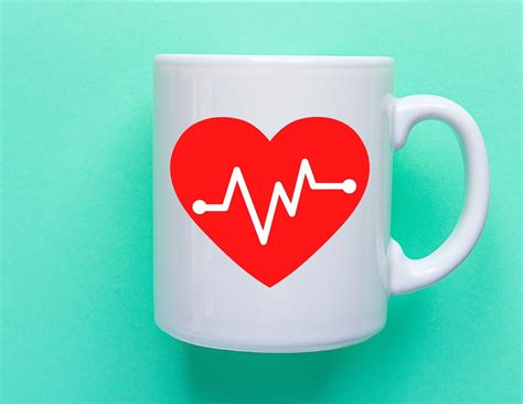Heart Beat Svg Ekg Svg Dog Heartbeat Svg Clipart Vector Cut Etsy
