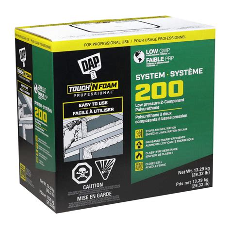 Touch N Foam Professional Low Gwp Foam Kit 200 Pcf Fr Icc 42 Off