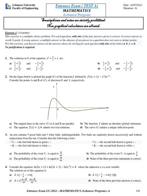 2022 Math English Pdf Function Mathematics Asymptote