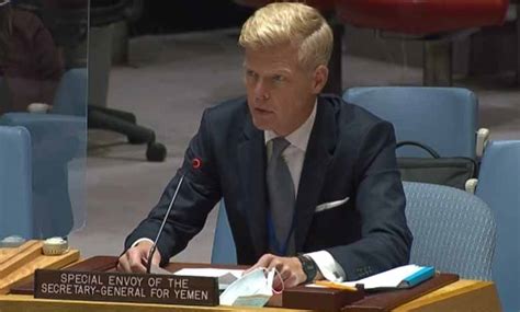 Yemen Grundberg Calls For A Continuous Ceasefire Enimarabic