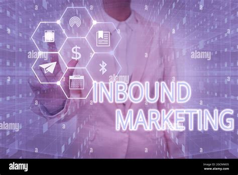 Text Caption Presenting Inbound Marketing Internet Concept A Strategy That Focuses On