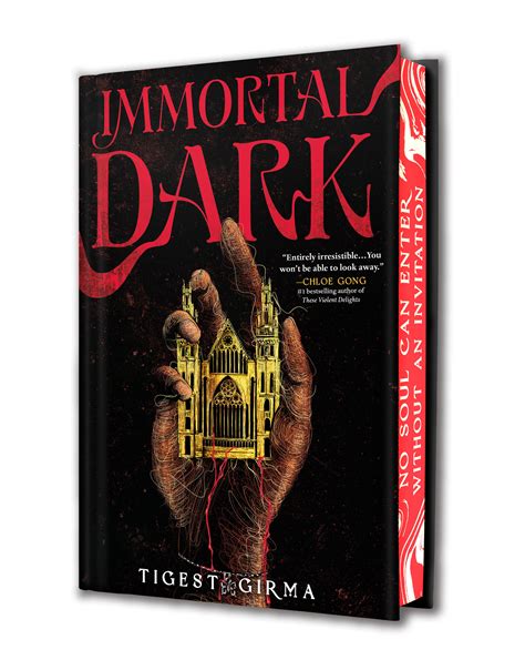 Immortal Dark Deluxe Limited Edition By Tigest Girma Hachette Book