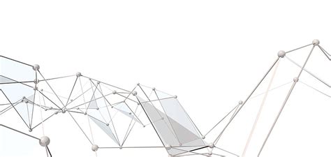 white abstract technology background molecules plexus structure photo