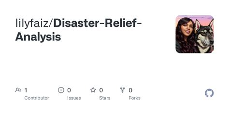 Github Lilyfaizdisaster Relief Analysis