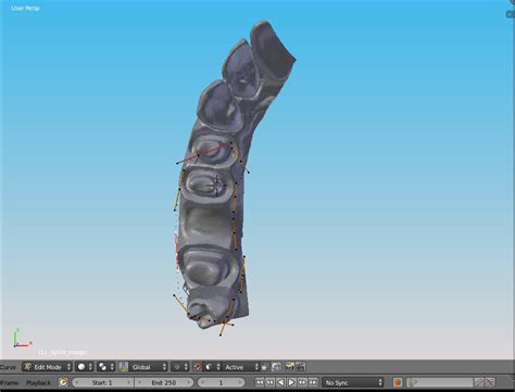Snapping Bezier Curve To Mesh Basics And Interface Blender Artists