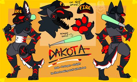 Dakota Updated Ref Sheet By Raptorzillayt On Deviantart