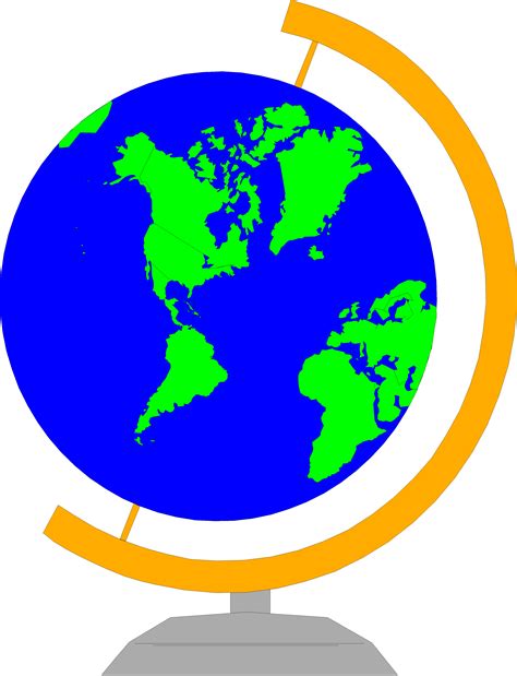 Globe World Map Clipart Full Size Clipart 676809 Pinclipart
