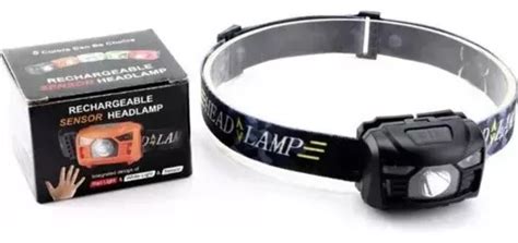 Linterna Frontal Led Recargable Usb Luz De Cabeza Para Casco Cuotas