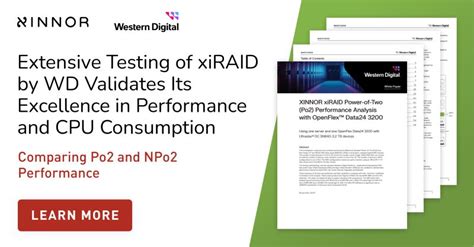 Western Digitals Xiraid Analysis On Power Of Two Raid Sets Xinnor Posted On The Topic Linkedin
