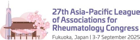 Aplar 2025 Fukuoka 27th Asia Pacific League Of Associations For