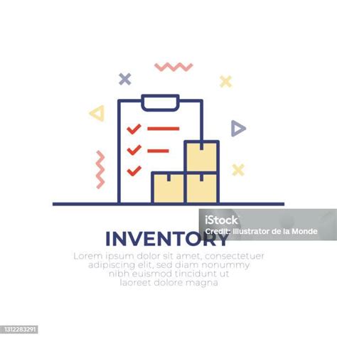 庫存管理大綱圖示向量圖形及更多企業家圖片 企業家 儲物室 剔格 Istock