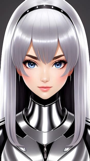 Silver Hair Anime Girl Characters
