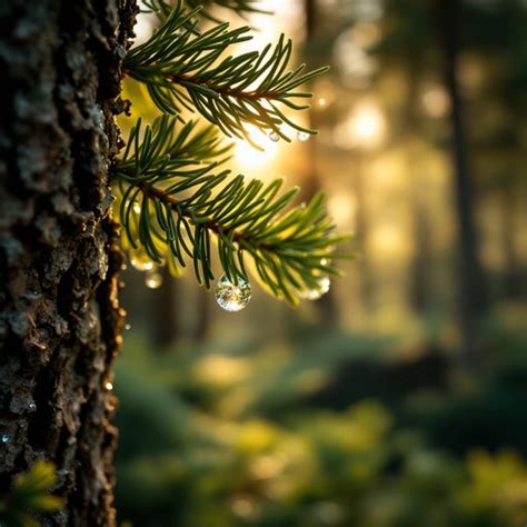 Free Glistening Pine Detail Image Download At Stockcake