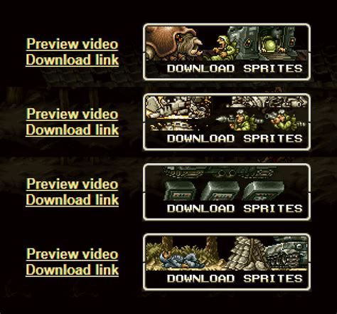 New Update Download Links To My Modded Sprites By Division6tank On