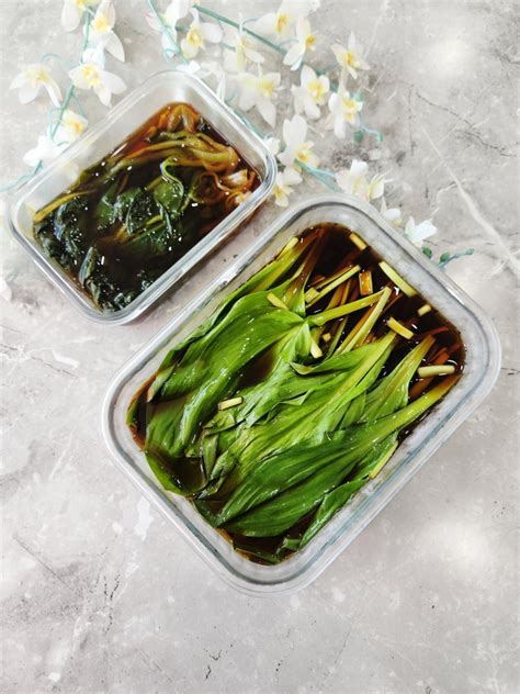 백종원 만능 장아찌 간장 레시피 명이나물장아찌 만들기 산마늘장아찌 만드는법 봄나물 시금치 장아찌 데치기 네이버 블로그