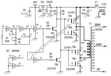 Inverter Power Supply Circuit Diagram Circuit Diagram