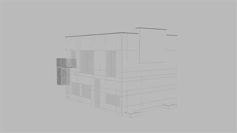 3d Abandoned Building Turbosquid 2034595