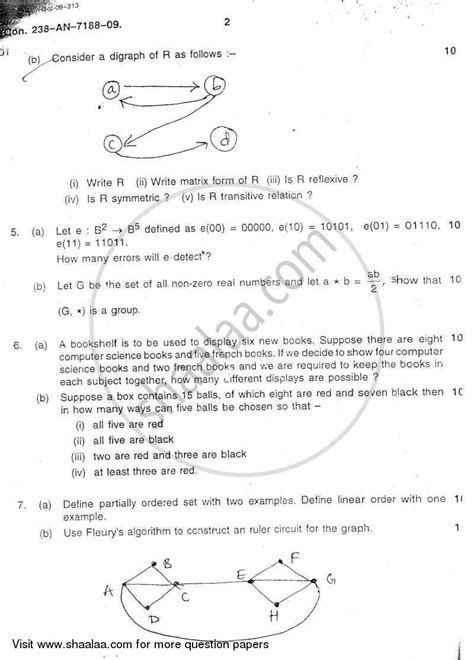 logic discrete mathematical structures 2010 2011 b sc it information