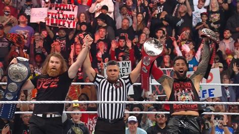 Sami Zayn Y Jey Uso Retienen Los Campeonatos Por Parejas En Wwe Raw Is