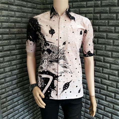 Kemeja Batik Pria Lengan Pendek Baju Batik Pria Dewasa Terbaru Hem