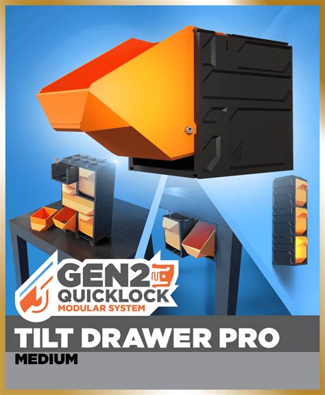 Gen2 Tilt Drawer Pro Medium 3d Model By Jerrari On Thangs